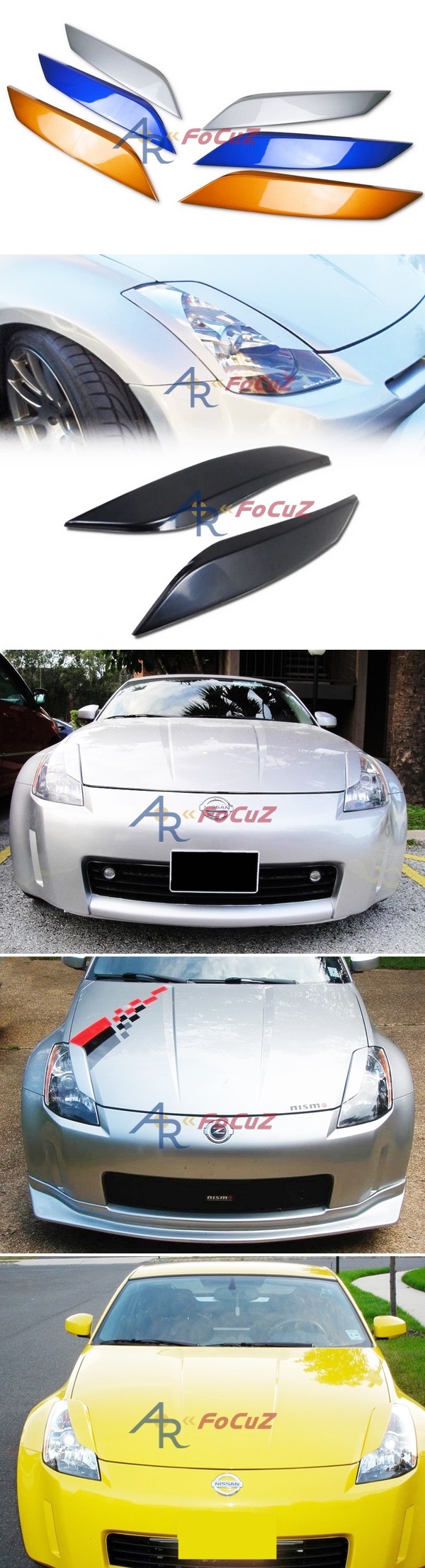 Yahoo!オークション - 色限定 QX1ホワイトパール塗装対応 日産 350Z フ...